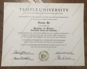 How to order a fake Temple University diploma in USA? - Fake Diploma Print, Buy Fake Diploma Online