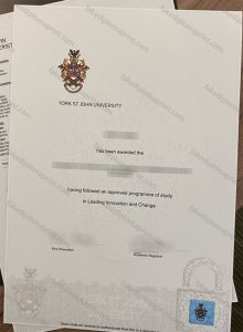 What's the cost and time to buy a fake York St John University diploma?